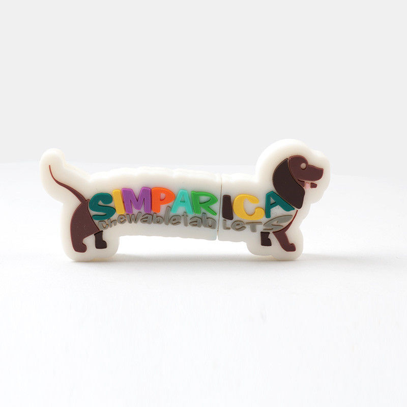 2.0 3.0 Personalised Usb 15MB/S Puppy Shape Custom Usb Drives For ...