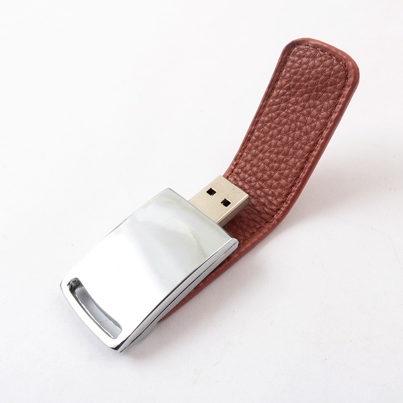 Real Leather Usb Stick 2.0 3.0 portable usb flash drive 64GB 30MB/S